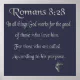 Romans 8:28 Christian merchandise Poster | Zazzle
