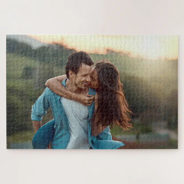 Romantic Couple's 20" x 30" Jigsaw Puzzle | Zazzle