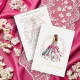 Romantic Crown Spanish Quinceañera Doll in Pink Foil Invitation | Zazzle