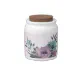 romantic dusty purple & blue floral candy jar | Zazzle