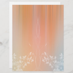 Romantic Floral scrapbook paper design | Zazzle