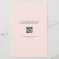 Romantic Garden Flowers QR Code Wedding Invitation | Zazzle