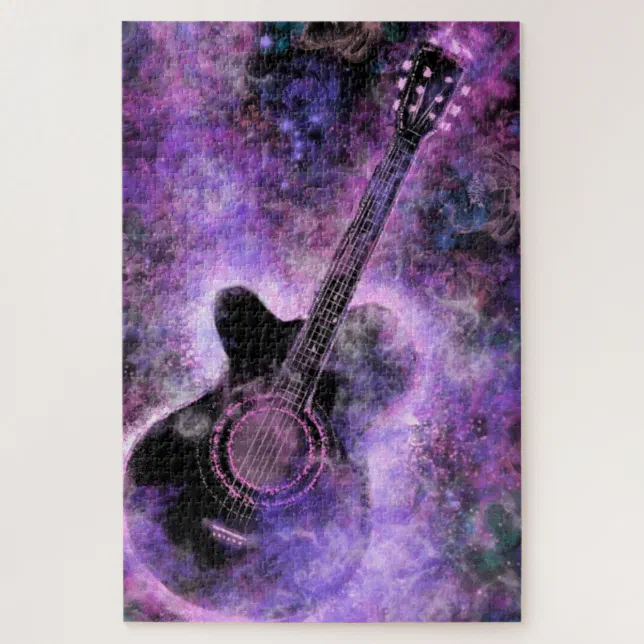 Romantic Guitar Music - Magic Sounds - Jigsaw Puzzle | Zazzle