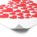 Romantic Heart Collage: Valentine's Day Art Poster | Zazzle