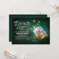 Romantic mason jar fireflies birthday party invite | Zazzle