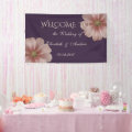Romantic Modern Elegant Daisy Wedding Banner | Zazzle
