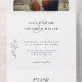 Romantic Mood QR Codes Wedding Photo All In One I All In One Invitation ...