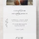 Romantic Mood QR Codes Wedding Photo All In One I All In One Invitation ...