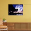 Romantic Moonlight Poster | Zazzle