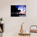 Romantic Moonlight Poster | Zazzle