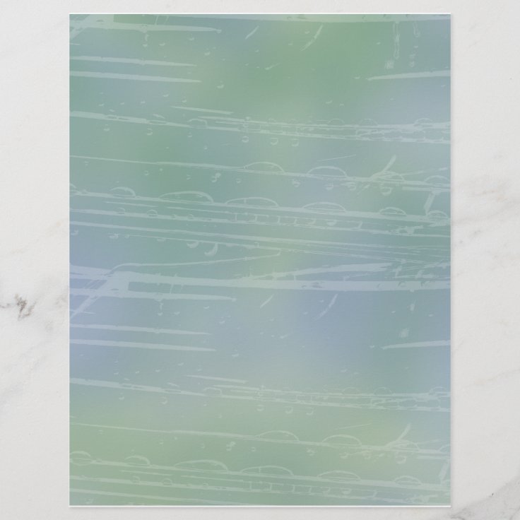 Romantic Nature and Water scrapbook paper design | Zazzle