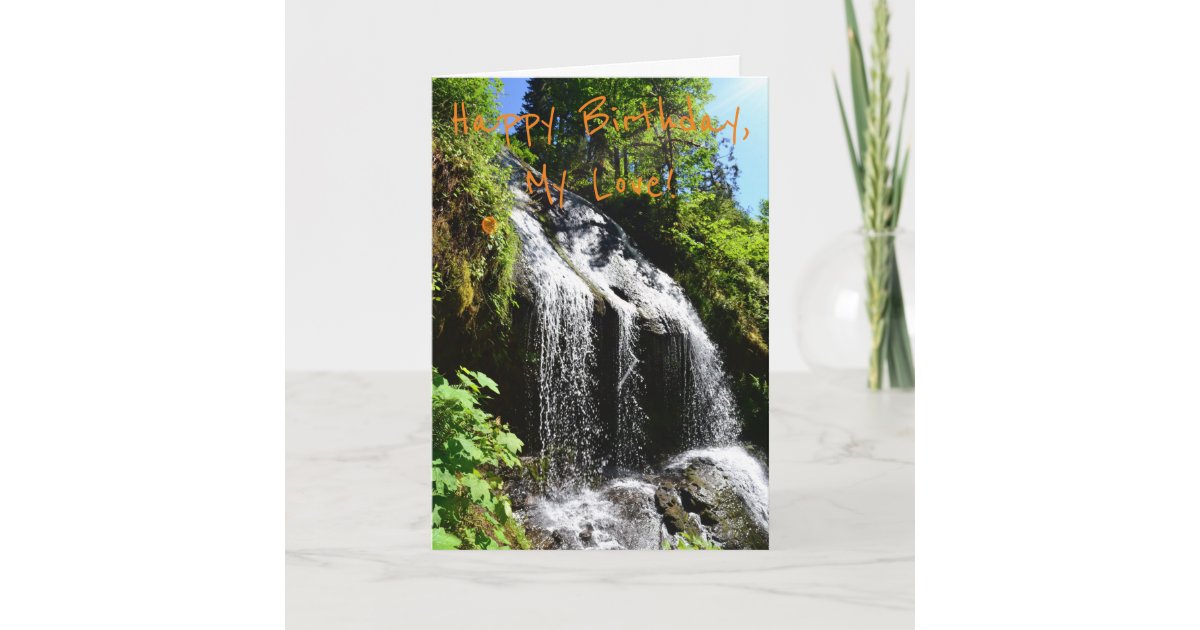 Romantic Partner Birthday Card | Zazzle