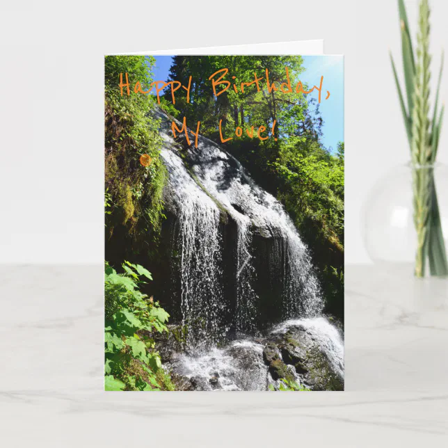 Romantic Partner Birthday Card | Zazzle
