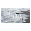 Romantic Photo Beach Scene | Personalized License Plate | Zazzle