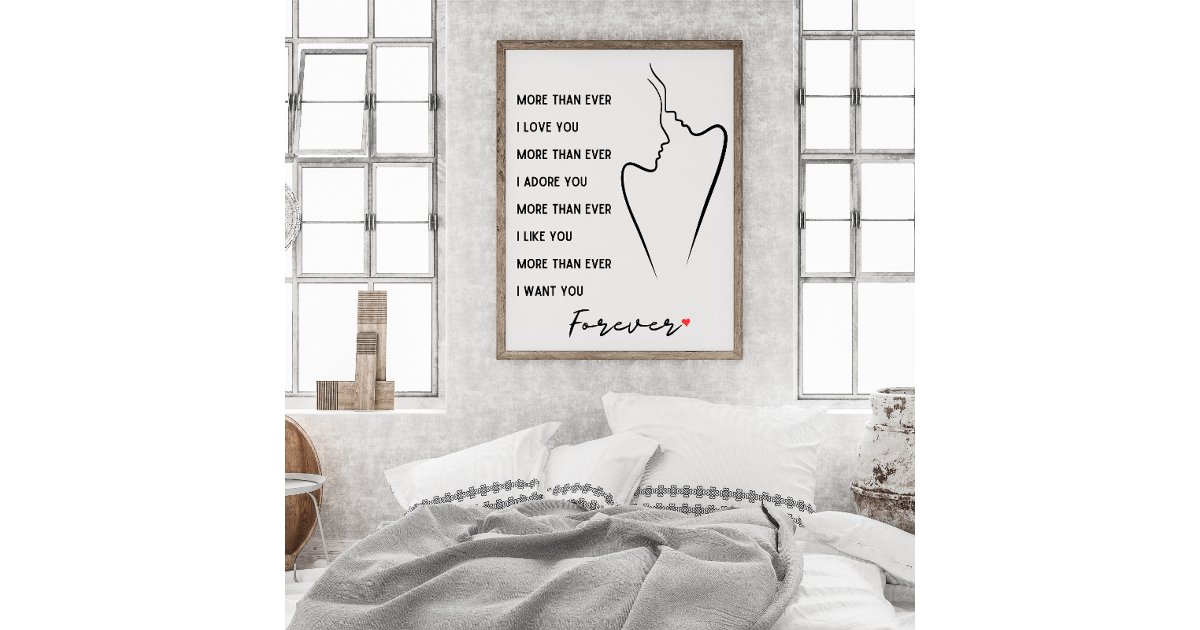 Romantic Poetry Poem Illustration Drawing Art Poster | Zazzle
