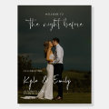 Romantic Pre-Wedding Dinner Welcome Sign | Zazzle