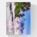 Romantic Tropical Island Beach Sunset Paperweight | Zazzle