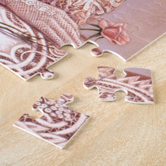 Romantic Victorian Lady Jigsaw Puzzle | Zazzle