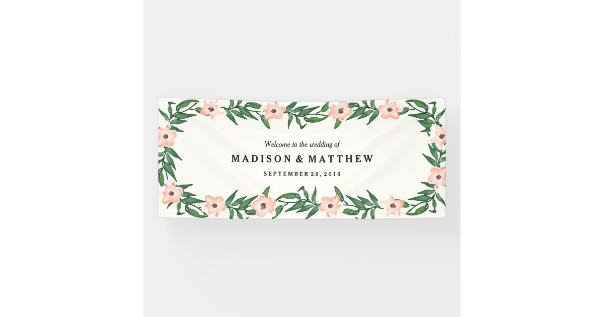 Romantic Vines Banner | Zazzle