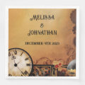 Romantic Vintage Steampunk Victorian Wedding Paper Dinner Napkins | Zazzle