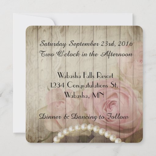 Romantic & Vintage Wedding Vow Renewal Invitation | Zazzle