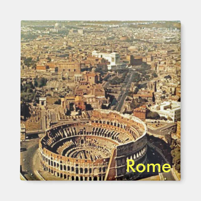 Rome coloseum magnet | Zazzle