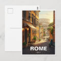 Rome Colosseum Italy Postcard | Zazzle