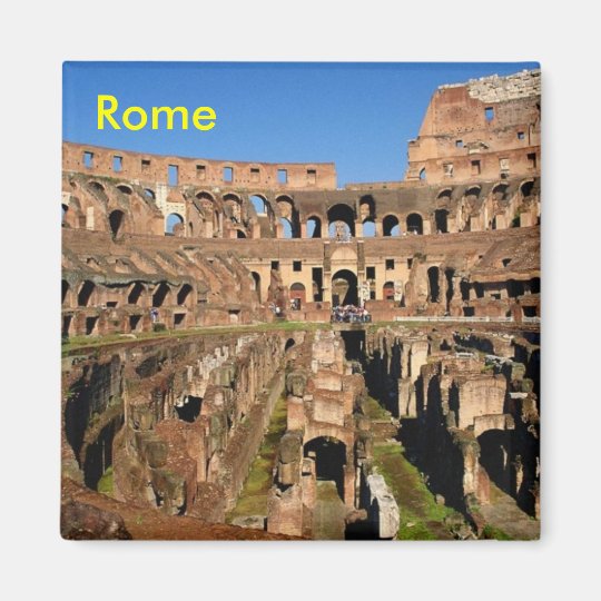 Rome Colosseum magnet | Zazzle.com