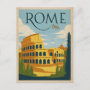 Rome, Italy Colosseum Postcard | Zazzle