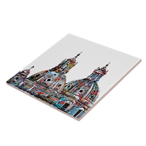 Rome, Italy in graffiti Tile | Zazzle
