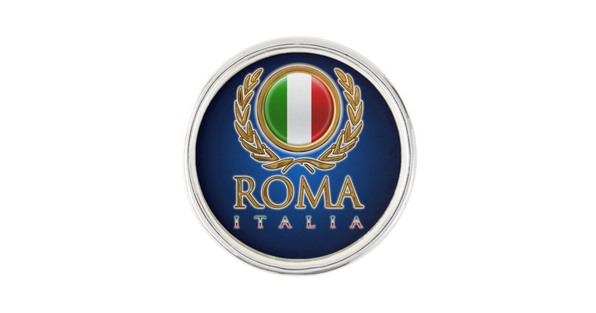 Rome, Italy Lapel Pin | Zazzle