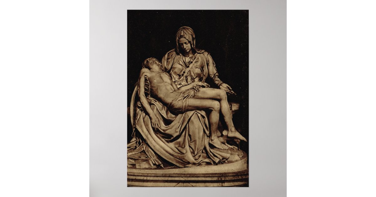 Rome, Michelangelo, Pieta Poster | Zazzle