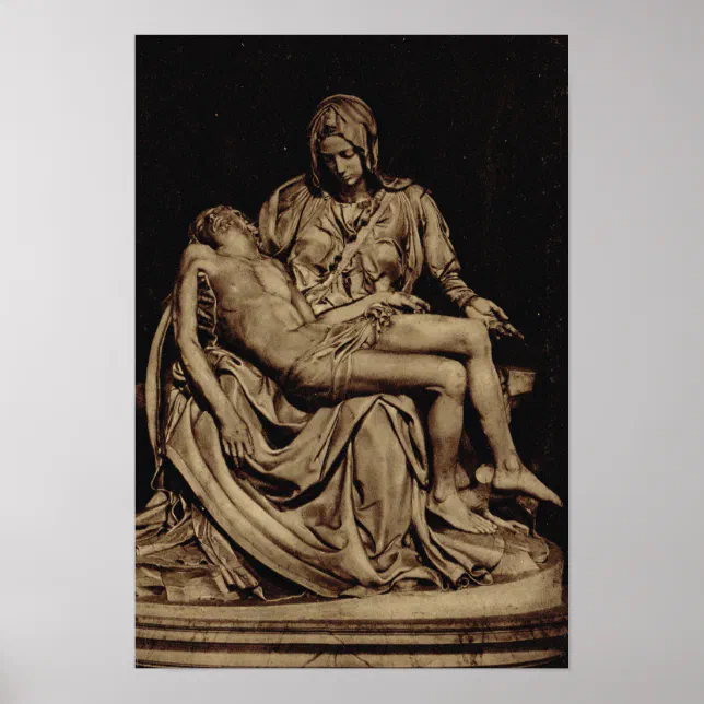 Rome, Michelangelo, Pieta Poster | Zazzle