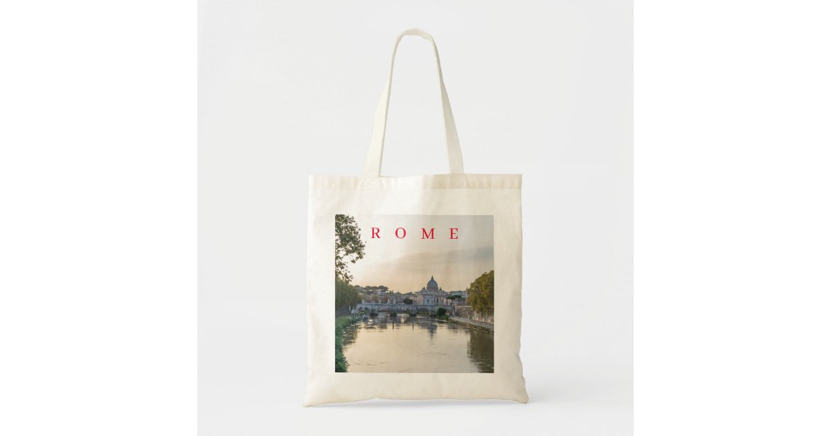 Rome Vatican City view tote bag | Zazzle
