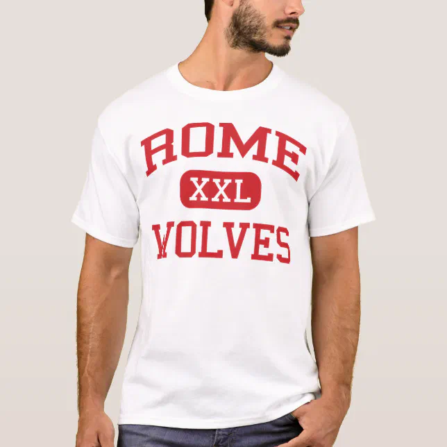 Rome - Wolves - Rome High School - Rome Georgia T-Shirt | Zazzle