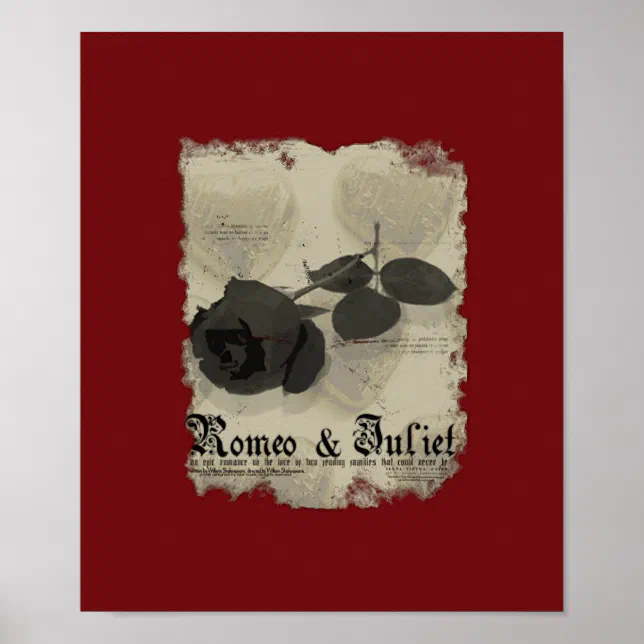 Romeo & Juliet Mock Movie Poster | Zazzle