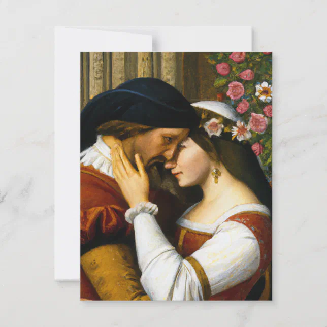 Romeo & Juliet Note Card | Zazzle