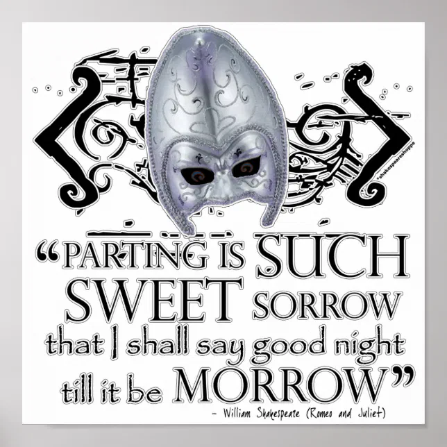 Romeo & Juliet Quote Poster | Zazzle