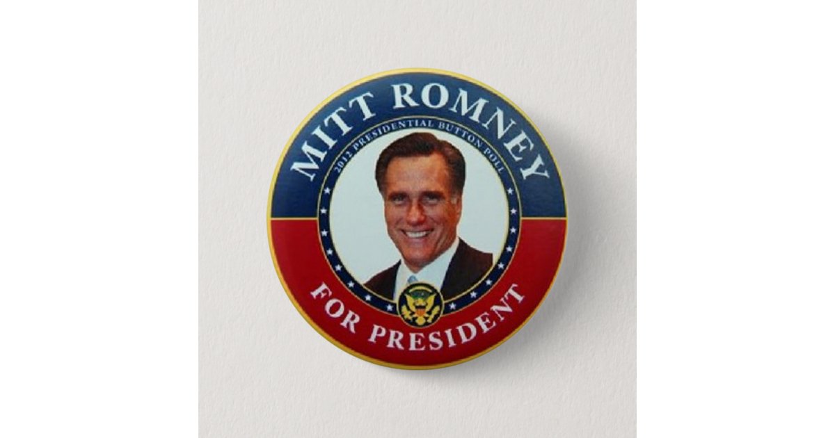 Romney for President Button | Zazzle
