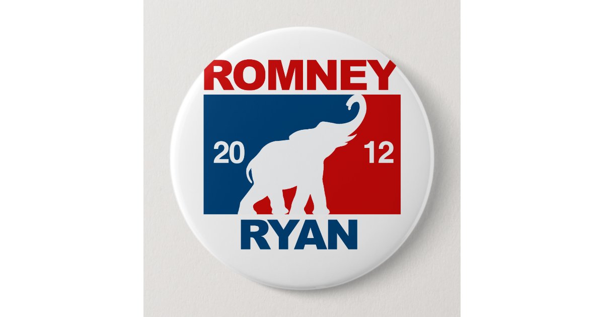 ROMNEY RYAN 2012 PROFESSIONAL ICON.png Button | Zazzle