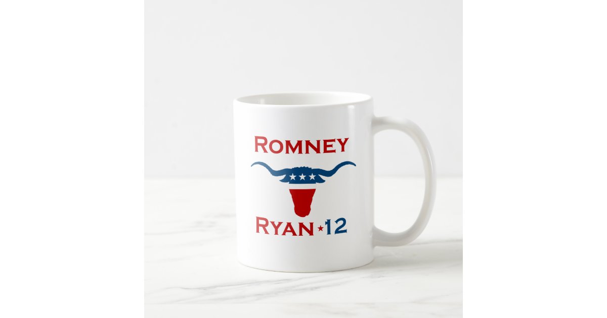 ROMNEY RYAN 2012 STEER.png Coffee Mug | Zazzle