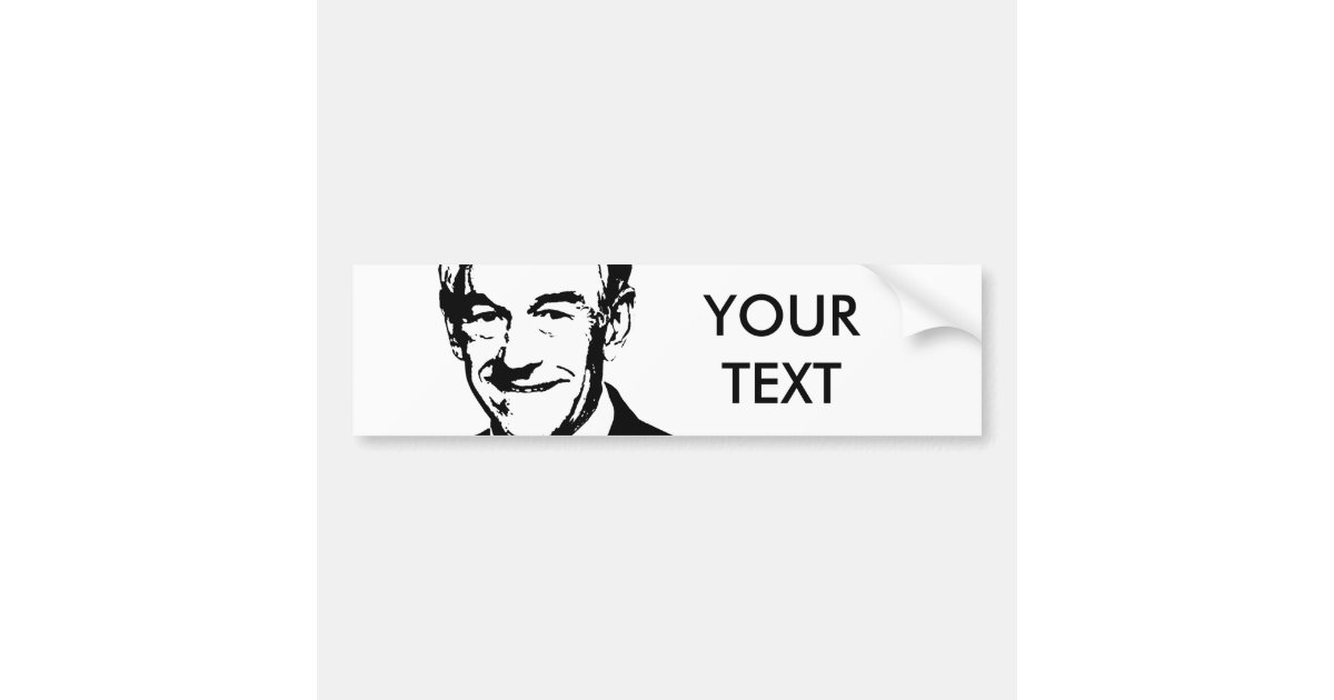 Ron Paul Bumper Sticker | Zazzle