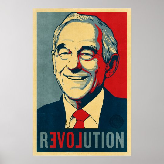 Ron Paul Revolution Poster | Zazzle.com
