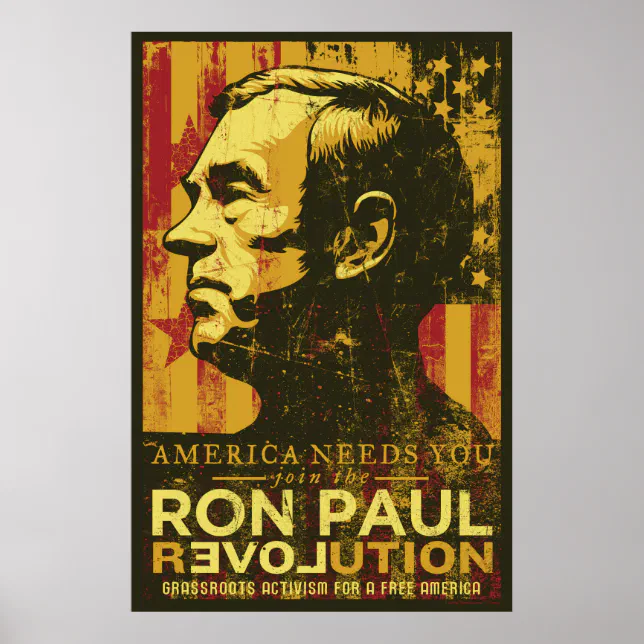 Ron Paul Revolution Poster | Zazzle