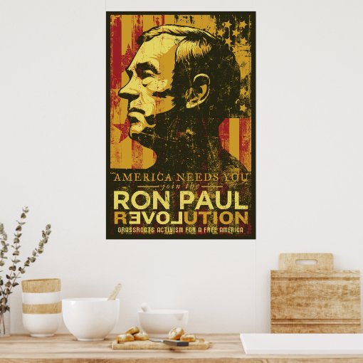 Ron Paul Revolution Poster | Zazzle