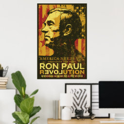 Ron Paul Revolution Poster | Zazzle