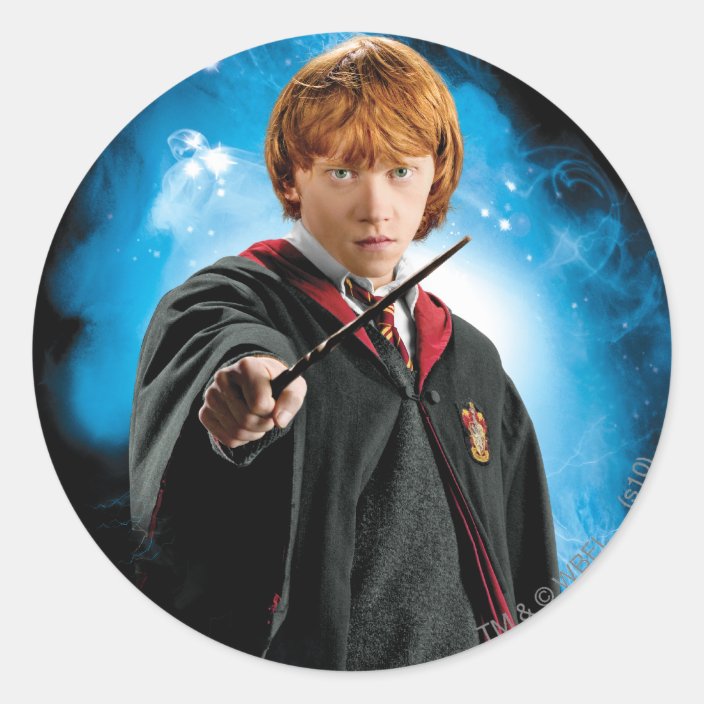 Ron Weasely Classic Round Sticker | Zazzle.com