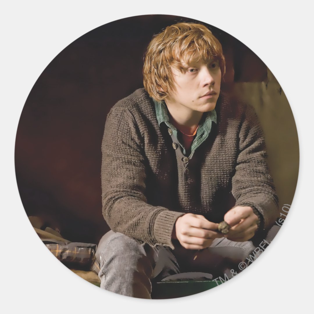 Ron Weasley 2 Classic Round Sticker | Zazzle