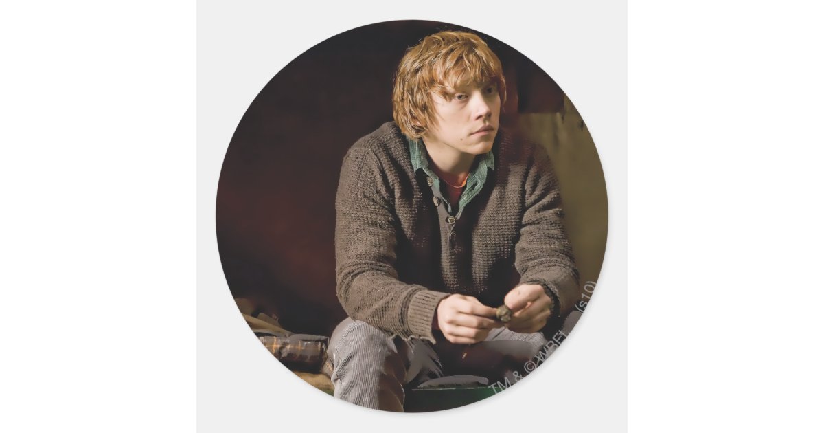 Ron Weasley 2 Classic Round Sticker | Zazzle