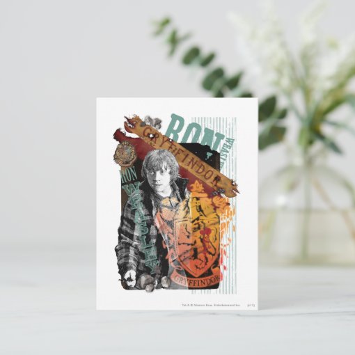 Ron Weasley Collage 1 Postcard | Zazzle